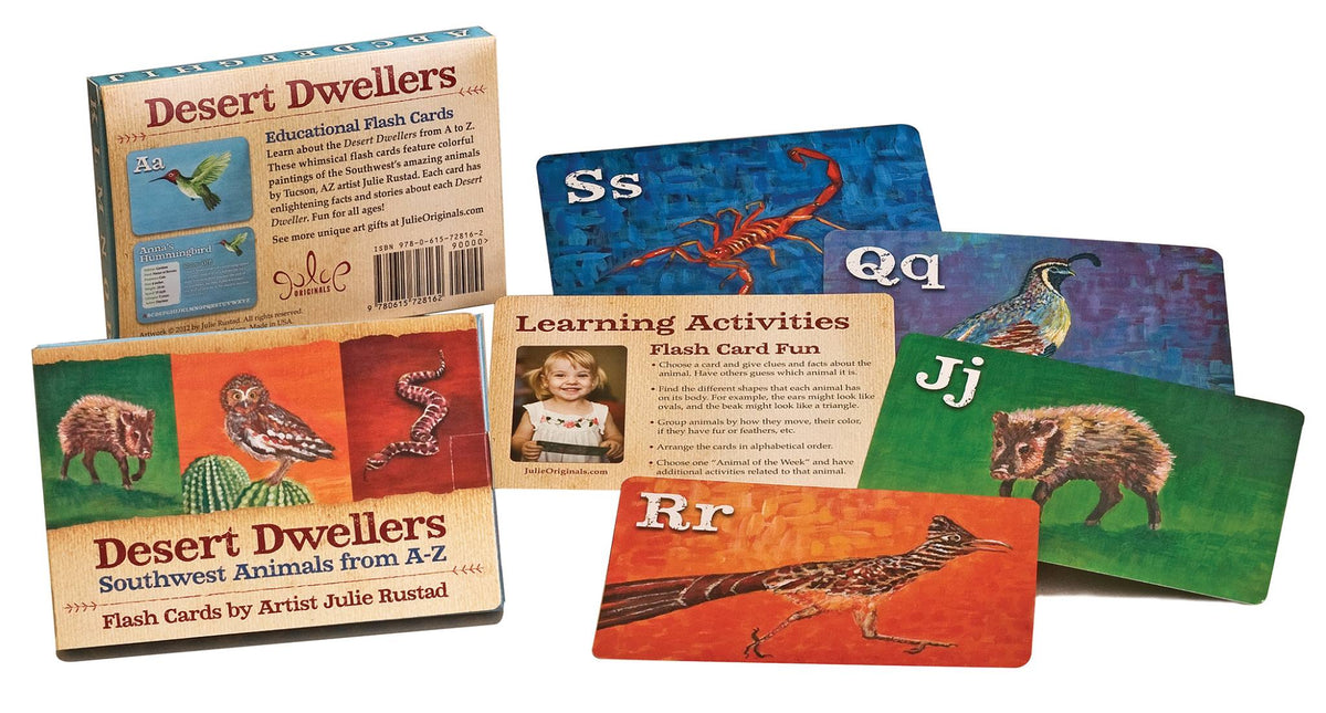 Julie Originals - Desert Dwellers Flash Cards