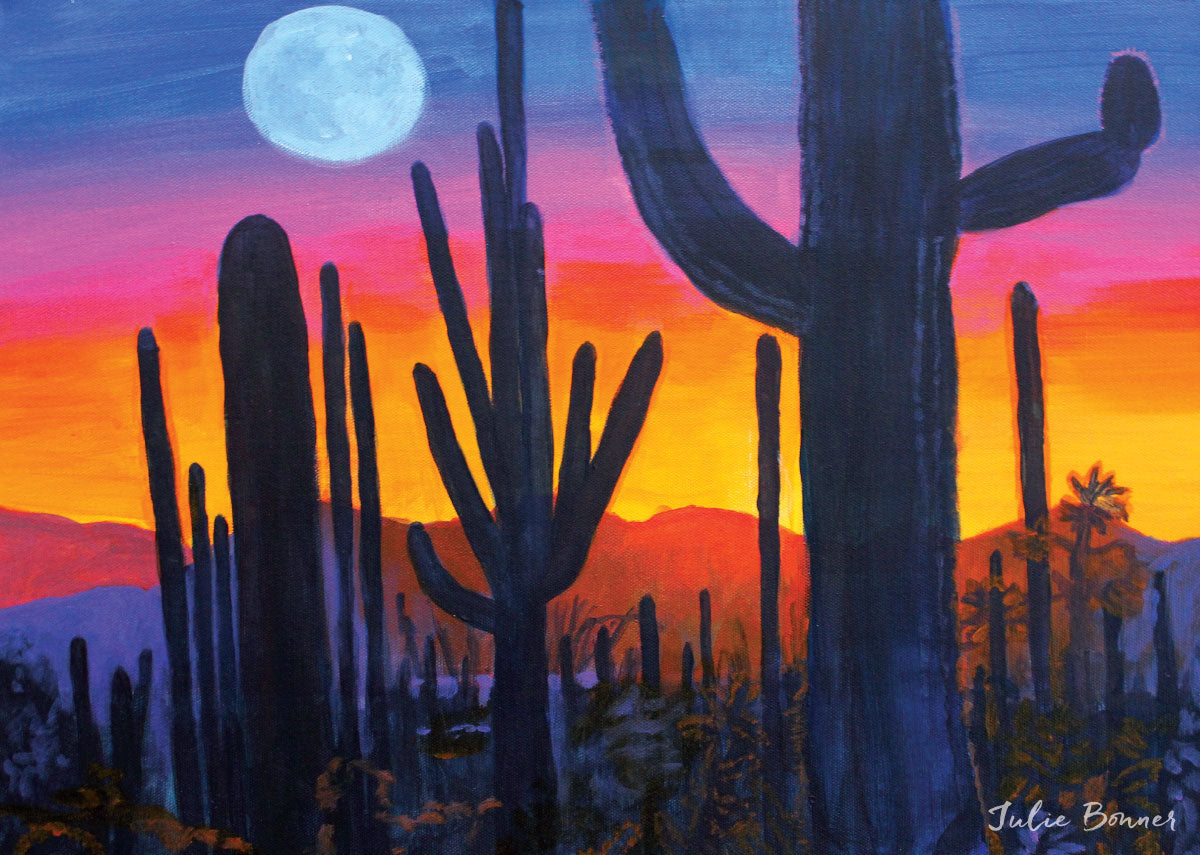 Desert Sunsets Assorted Greeting Cards – Julie Originals