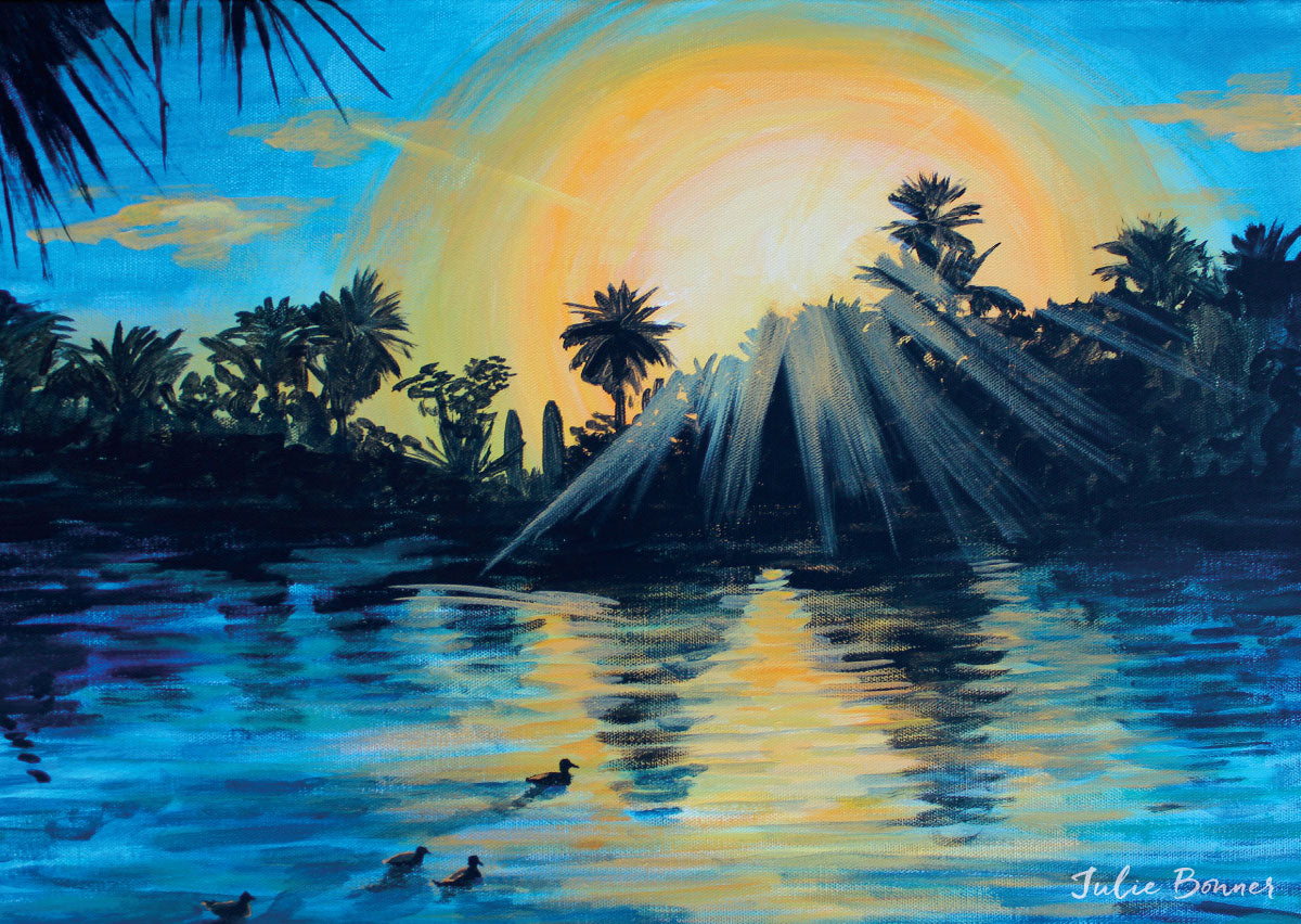 Desert Sunsets Assorted Greeting Cards – Julie Originals
